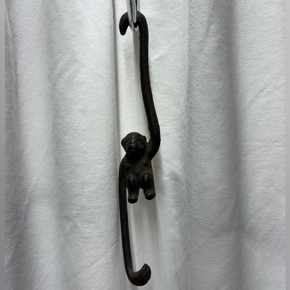 made in Japan | Accents | Vintage Cast Iron Monkey Hook Marked Japan ...